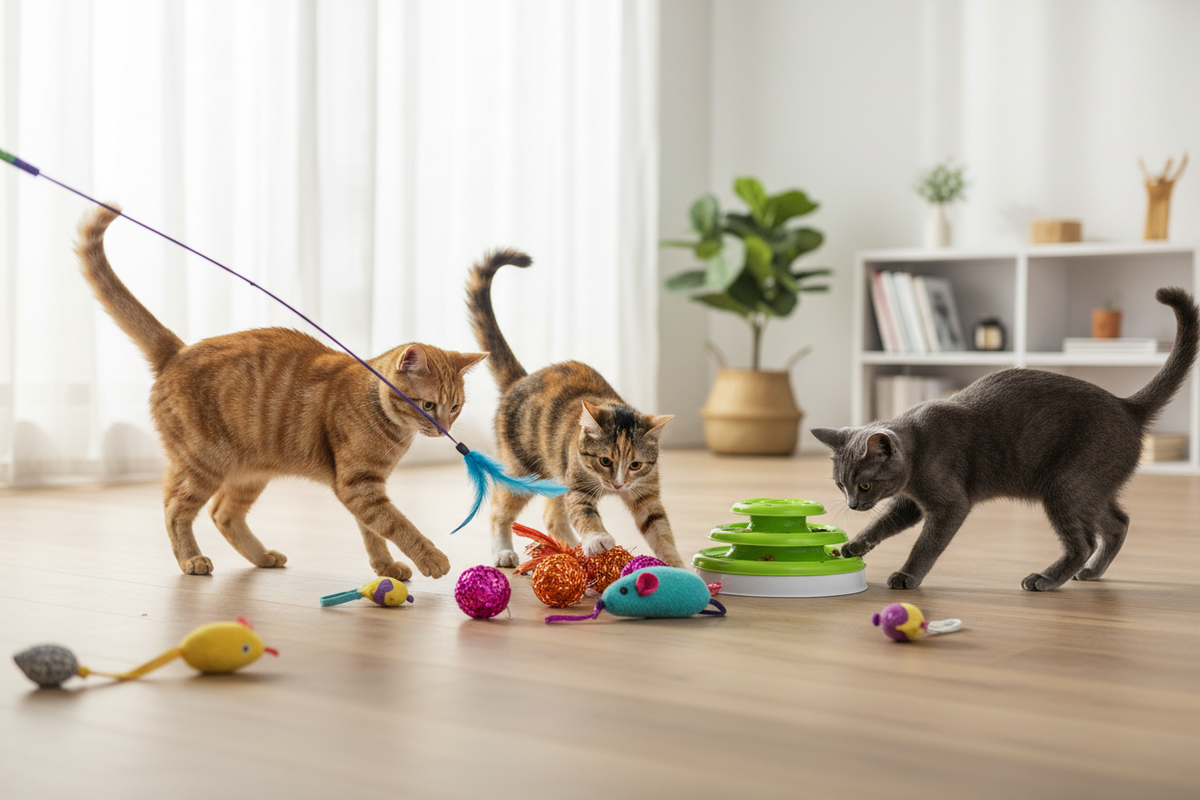 Best Cat Toy Bundles for Multi-Cat Homes – Lucky Pet Haven